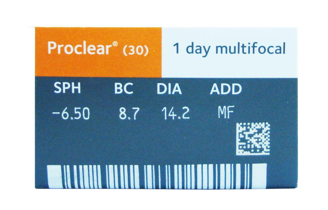 Proclear 1 Day Multifocal (30 Pack) - SAVELENS - Your Cheapest Contact ...